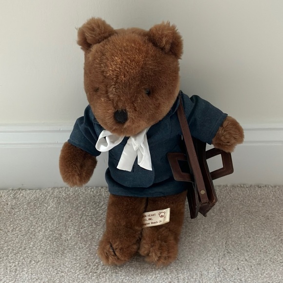 Aldon Heart Co | Other | Vintage Stuffed Executive Bear With Briefcase ...